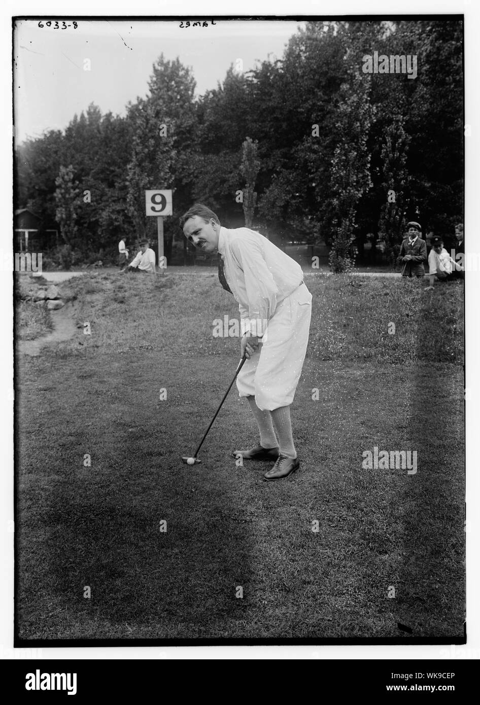 James playing golf Stock Photo - Alamy