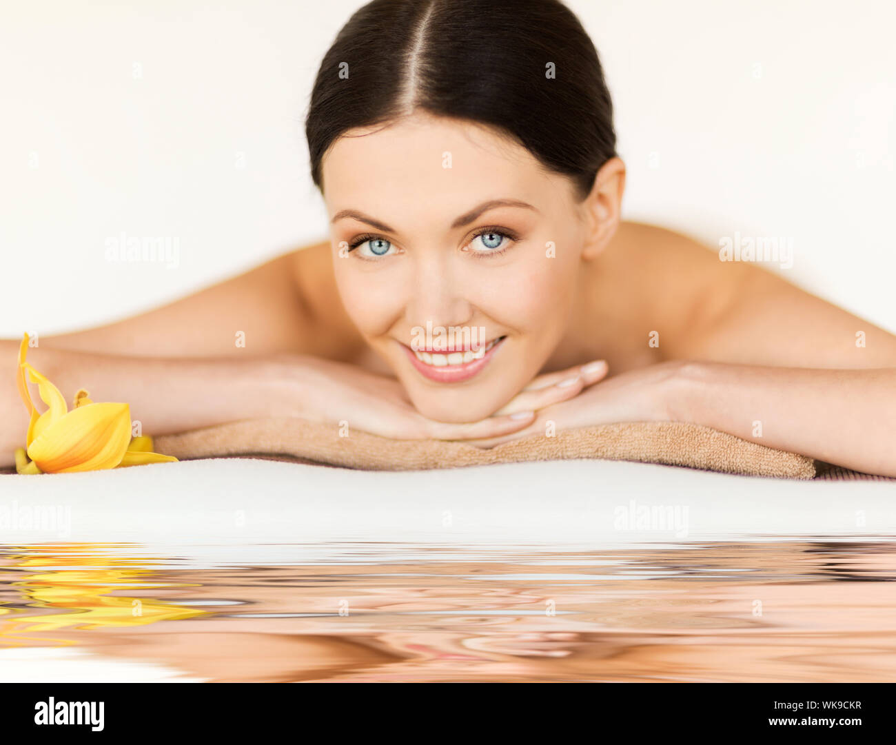 woman in spa Stock Photo - Alamy