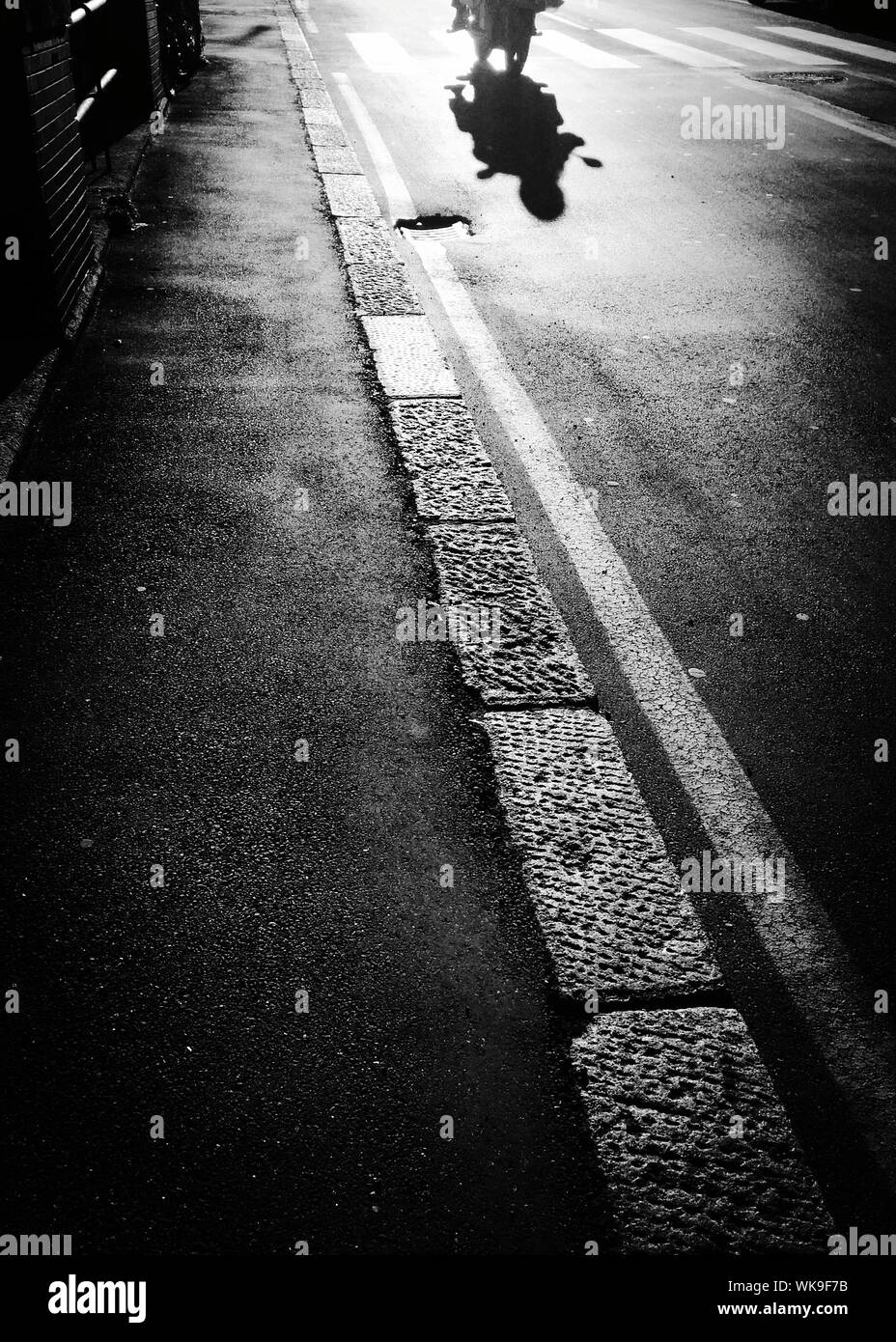 Motorbike shadow hi-res stock photography and images - Alamy