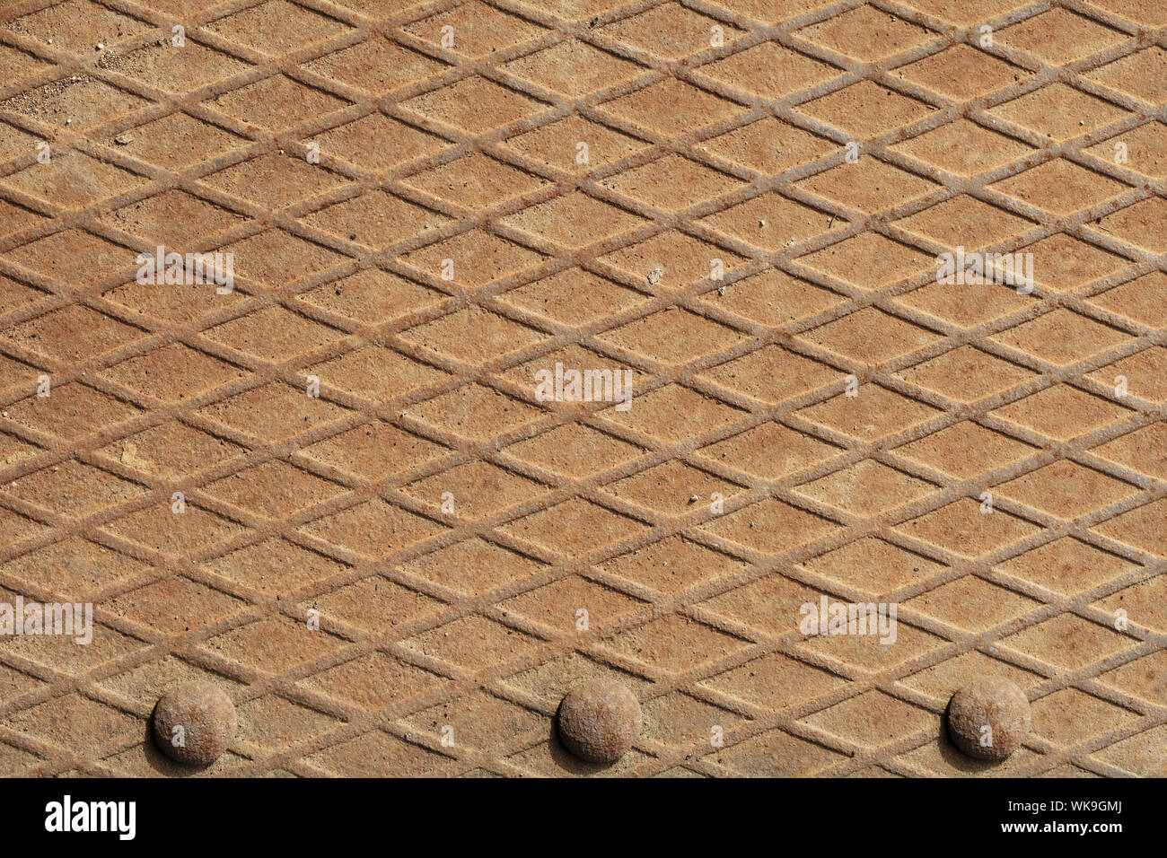 The surface of the old rusty steel floor Stock Photo - Alamy