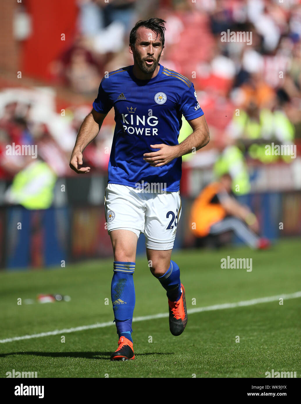 Christian Fuchs, Leicester City Stock Photo - Alamy