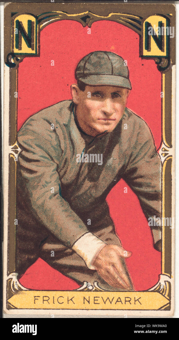 James Frick, Newark Team, baseball card portrait Stock Photo - Alamy