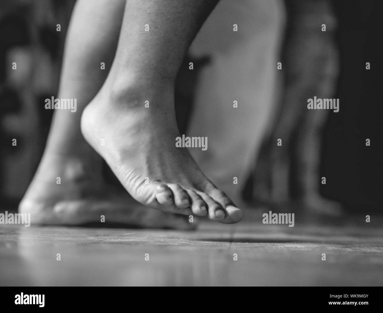 Dancing feet Black and White Stock Photos & Images - Alamy