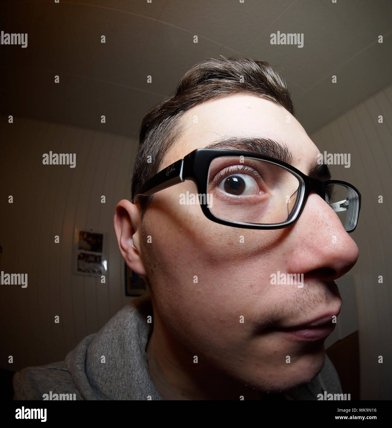 Man Wearing Fish High Resolution Stock Photography and Images - Alamy