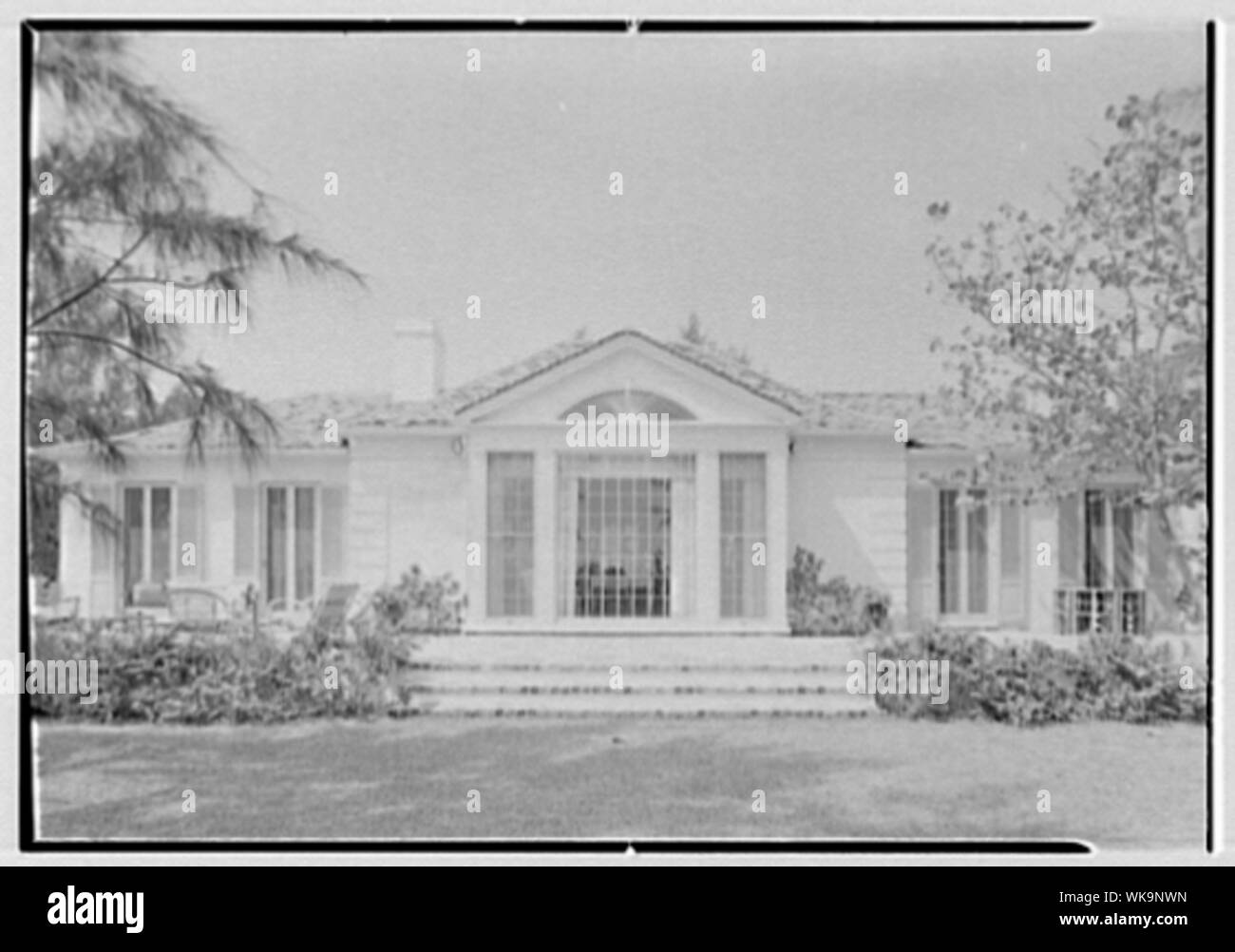 James H. McGraw, Jr., residence in Hobe Sound, Florida Stock Photo - Alamy