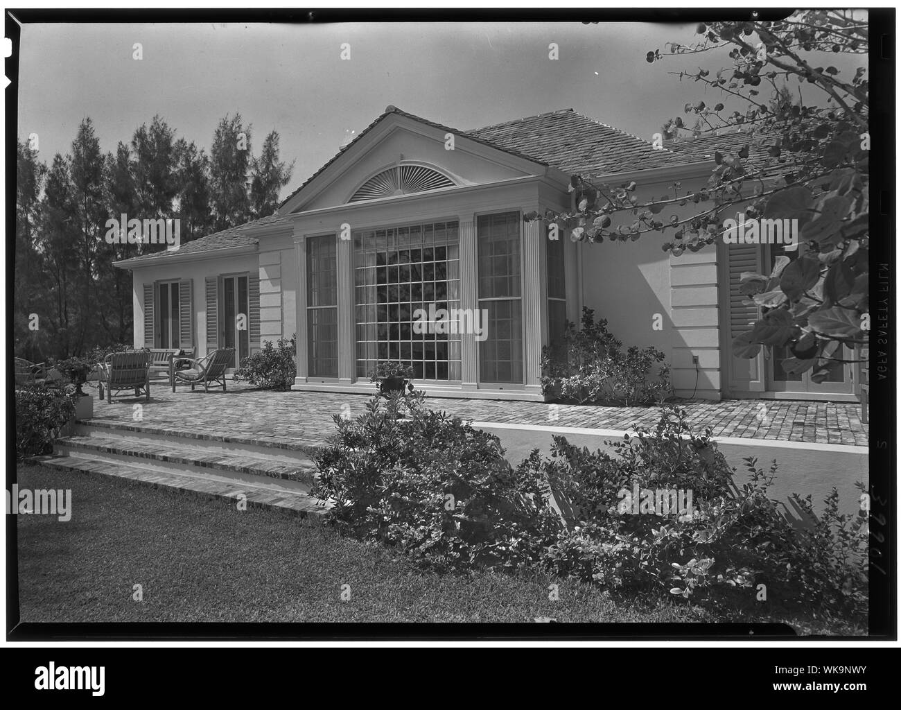 James H. McGraw, Jr., residence in Hobe Sound, Florida Stock Photo - Alamy