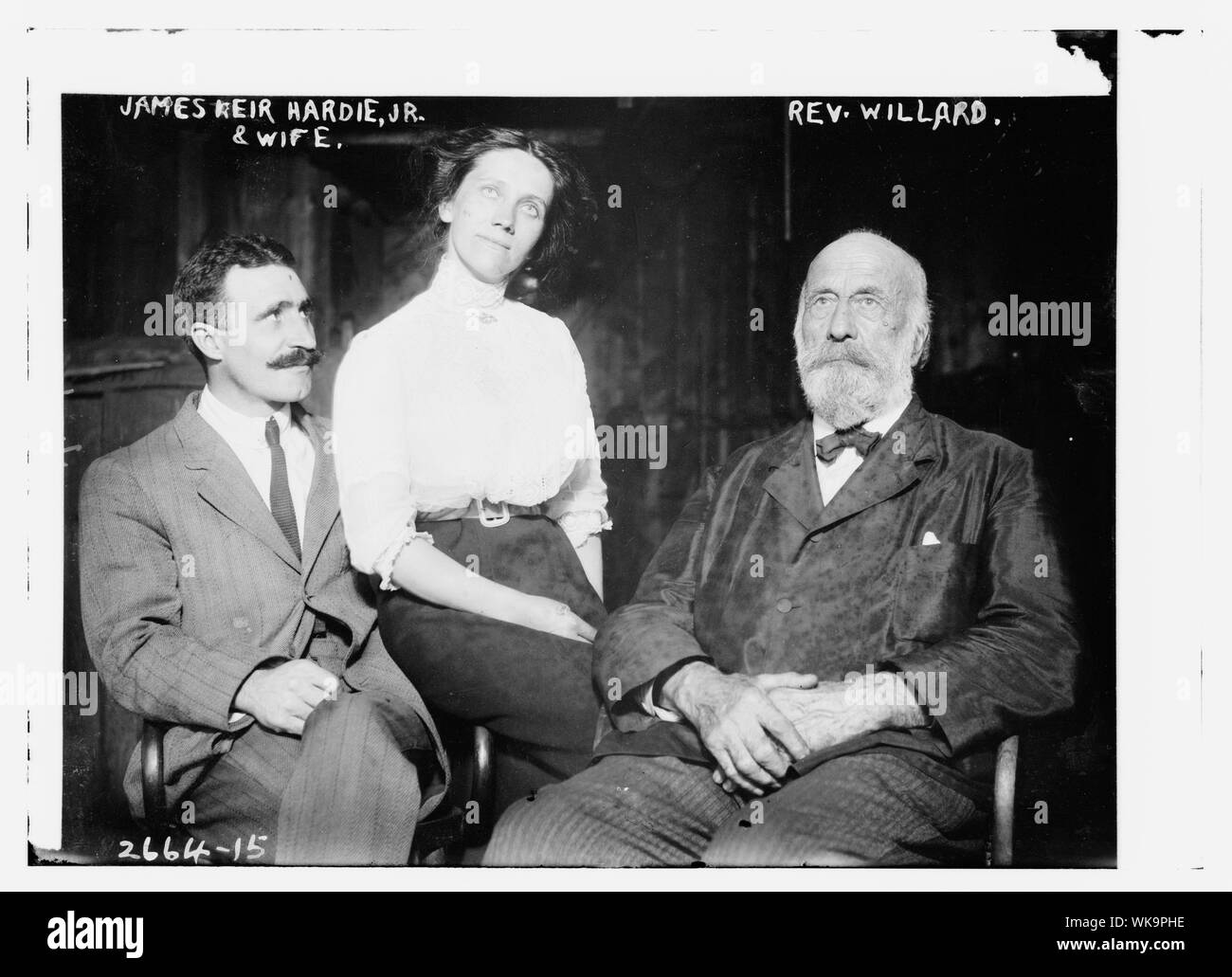 James Hardie Jr. and wife, Rev. Willard Stock Photo - Alamy