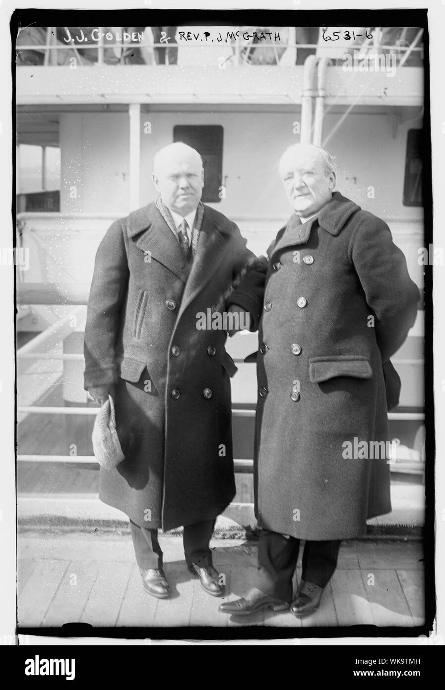 James J. Golden & rev. P.J. McGrath Stock Photo - Alamy