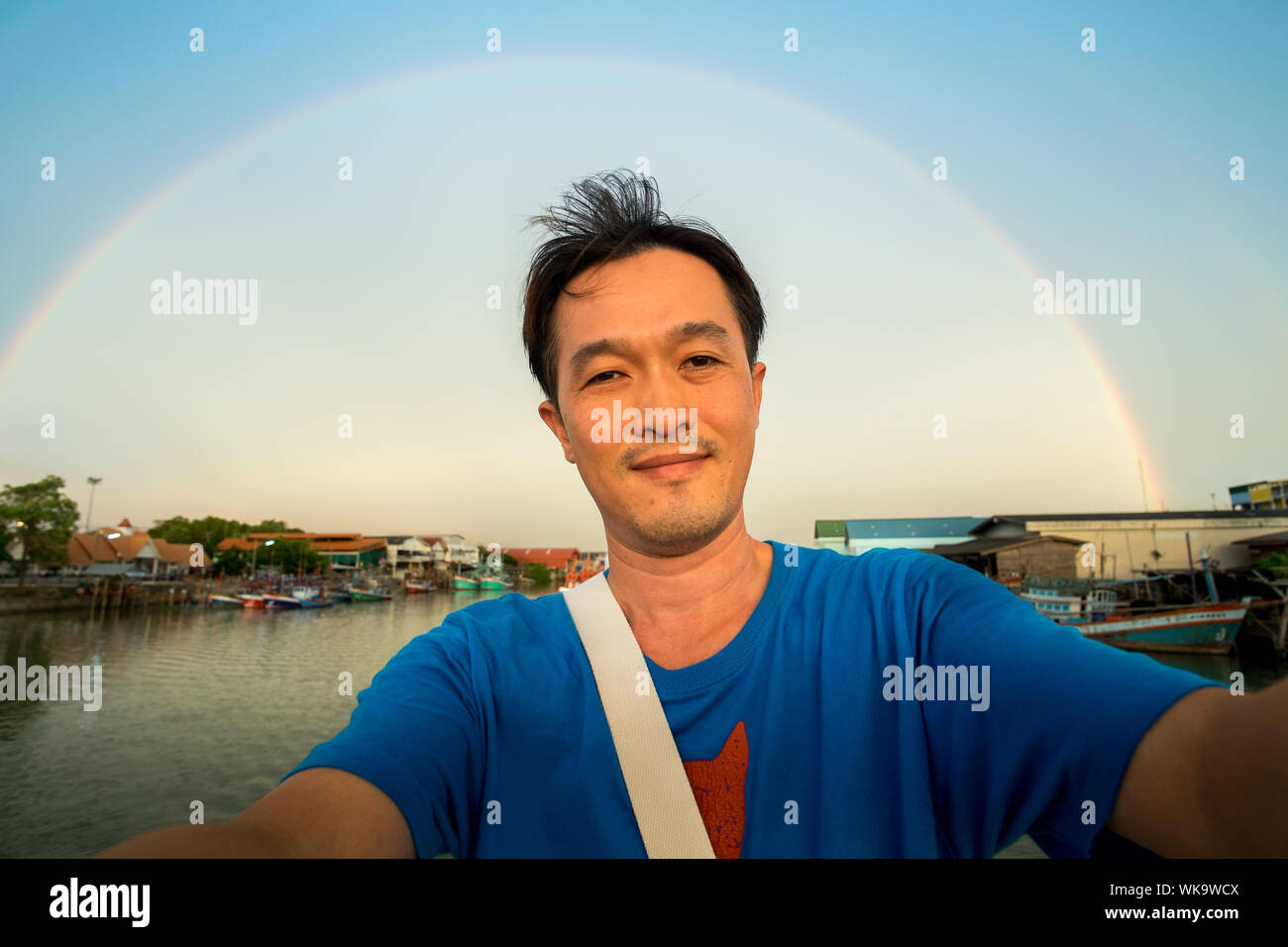 Man rainbow hi-res stock photography and images - Alamy
