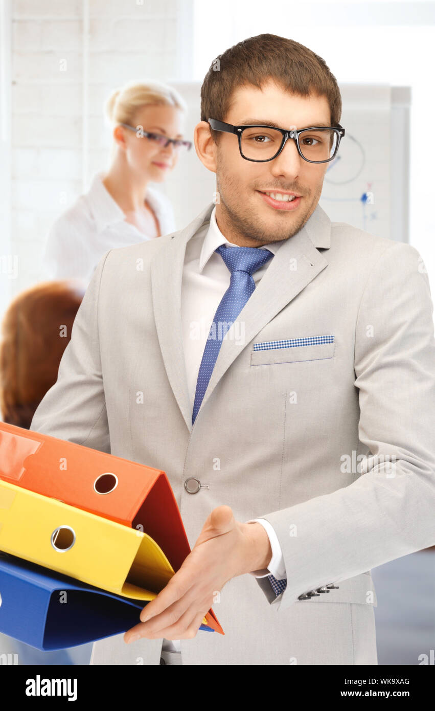 Male carrying files office hi-res stock photography and images - Alamy