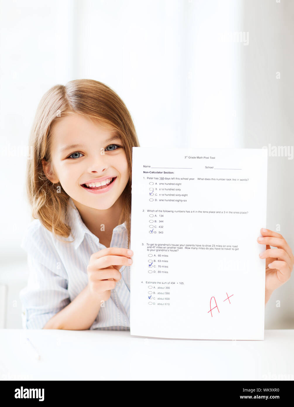 Child Good Grade High Resolution Stock Photography and Images - Alamy
