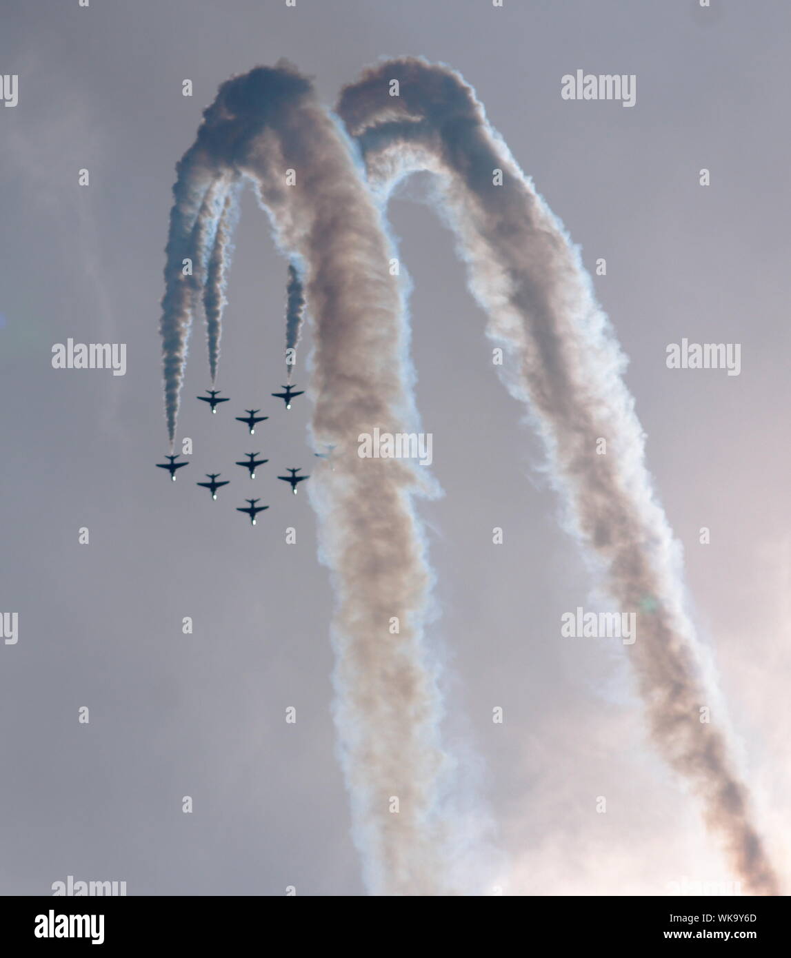 Airplanes Trails High Resolution Stock Photography and Images - Alamy