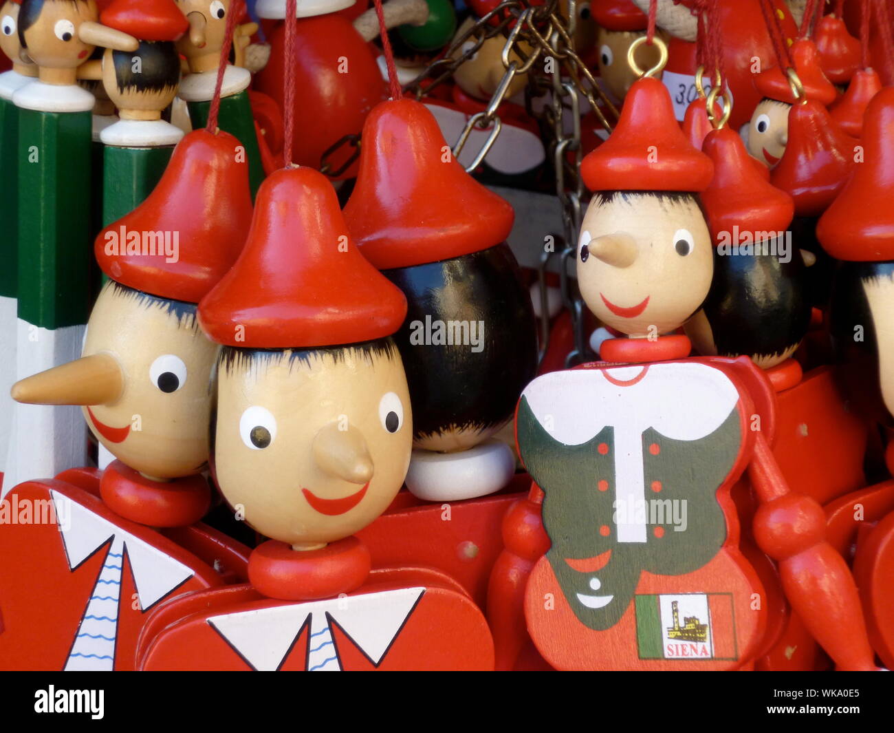 Pinocchio toys hi-res stock photography and images - Alamy
