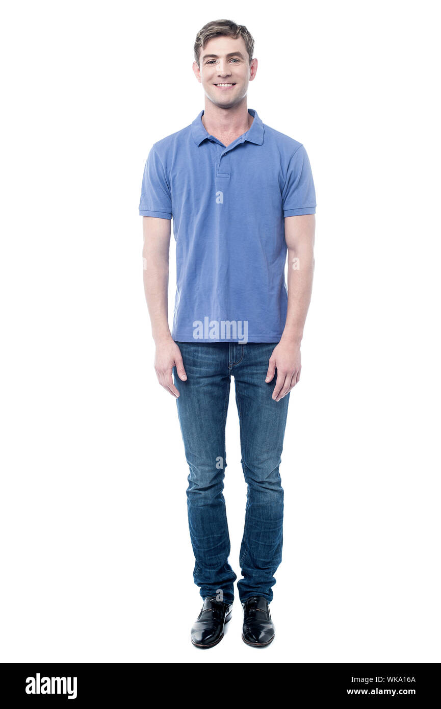 Full length image of handsome young man Stock Photo - Alamy