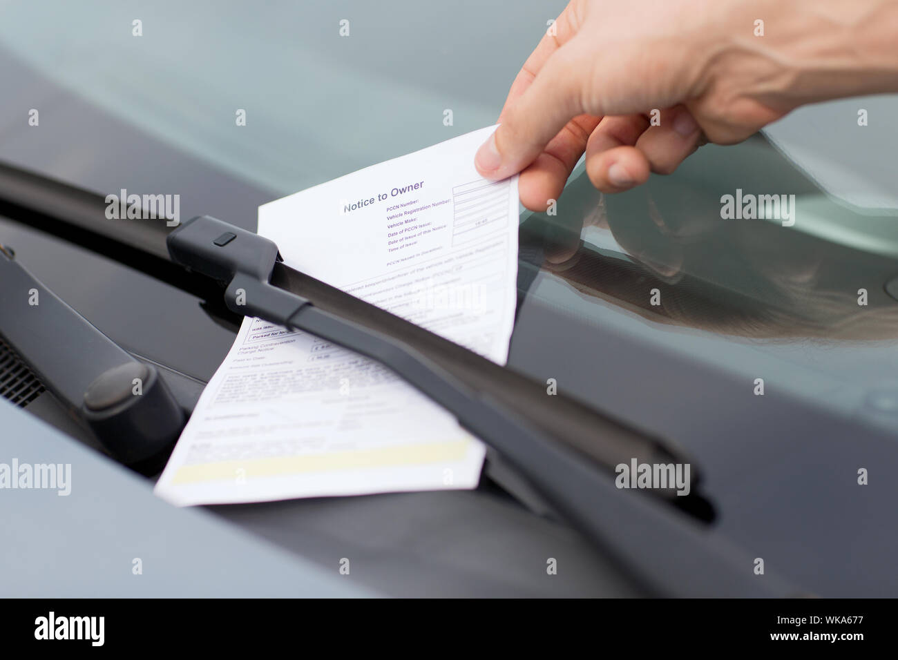 parking ticket on car windscreen Stock Photo - Alamy parking ticket on car windscreen Stock Photo - Alamy