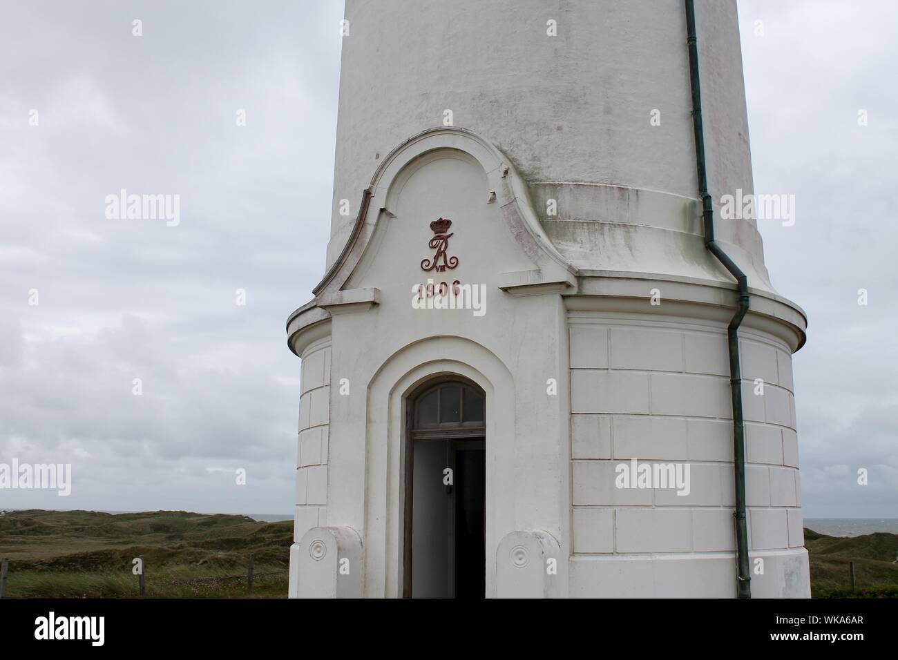 White lighthouse sign hi-res stock photography and images - Alamy