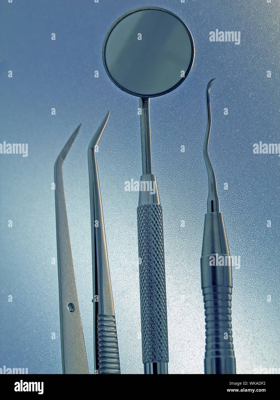 Close-up Dental Instruments Stock Photo - Alamy