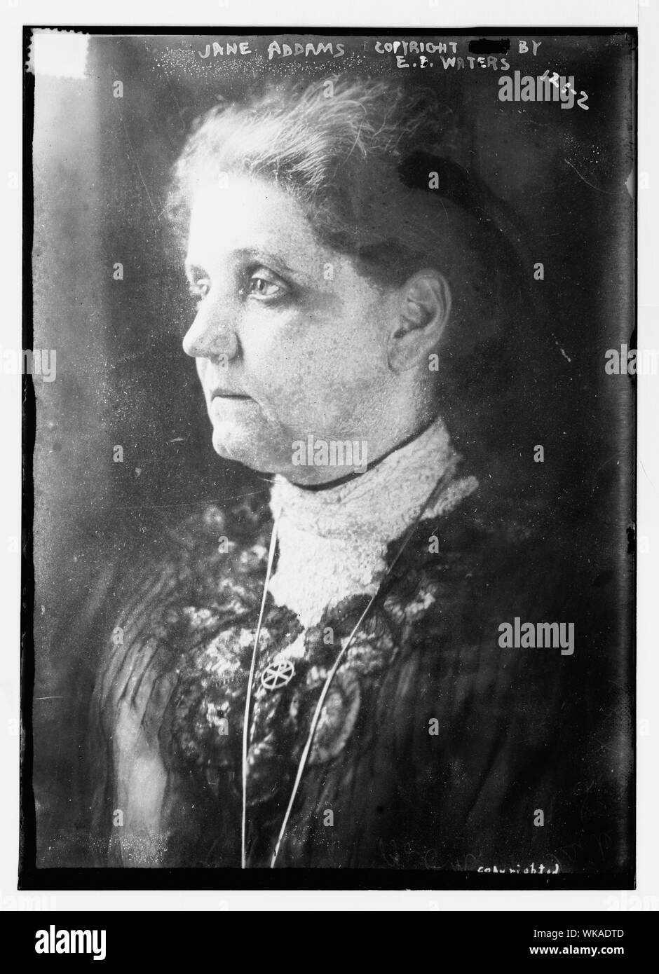 Jane Adams, portrait bust, copyright by E.D. Waters / E.D. Waters Stock ...
