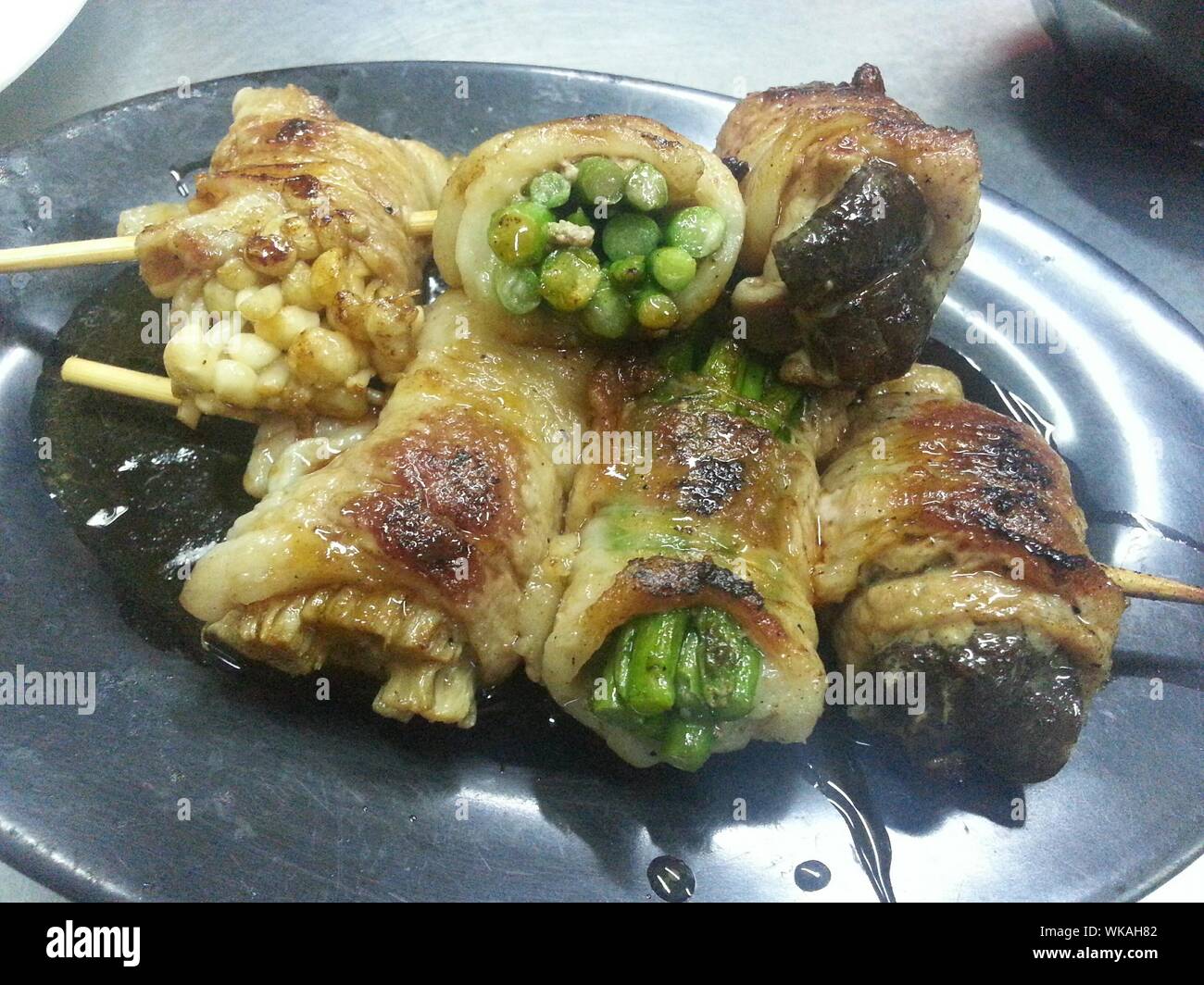 Yakitori barbecue hi-res stock photography and images - Alamy