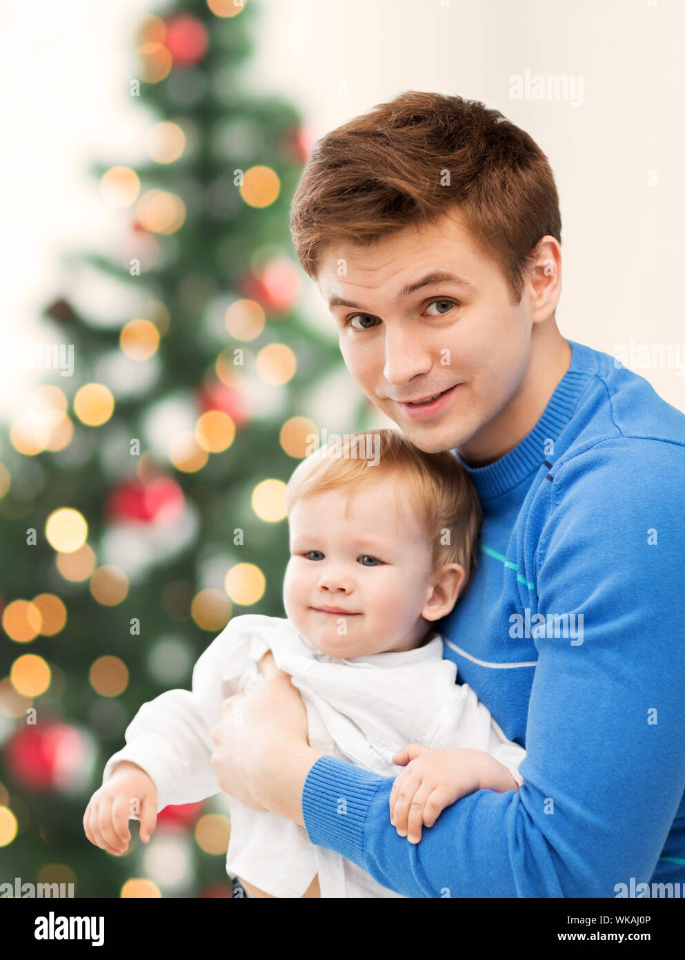 happy father with adorable baby Stock Photo - Alamy