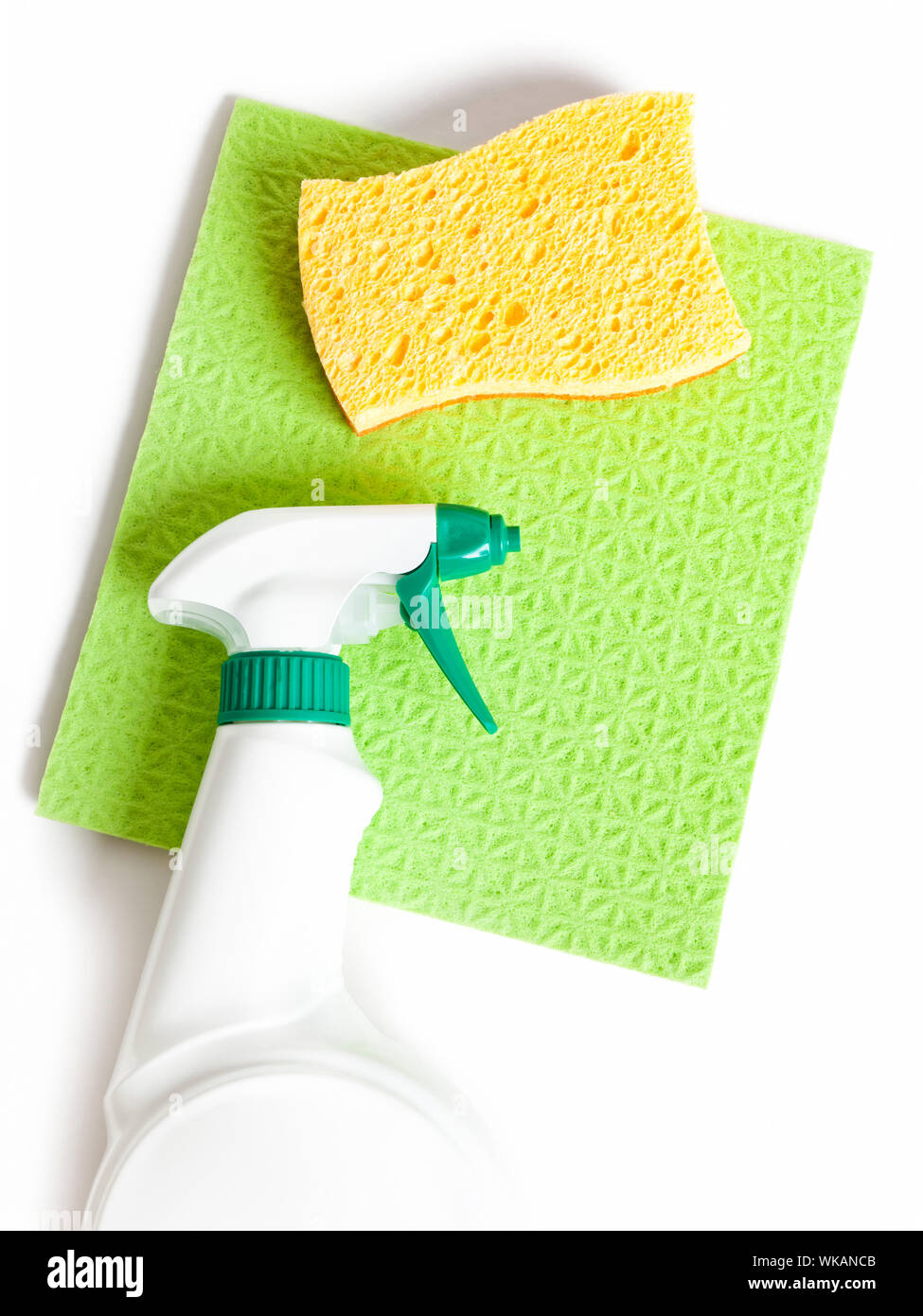 An image of a sponge and some cleaning Stock Photo - Alamy