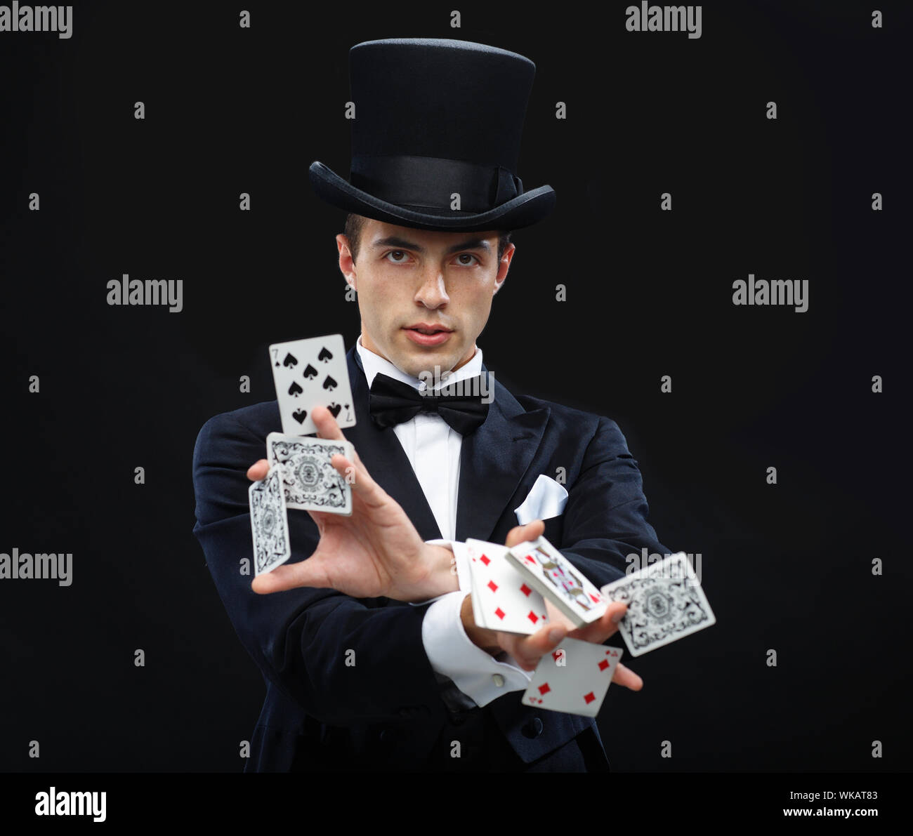 Las vegas magic trick performance hi-res stock photography and images ...