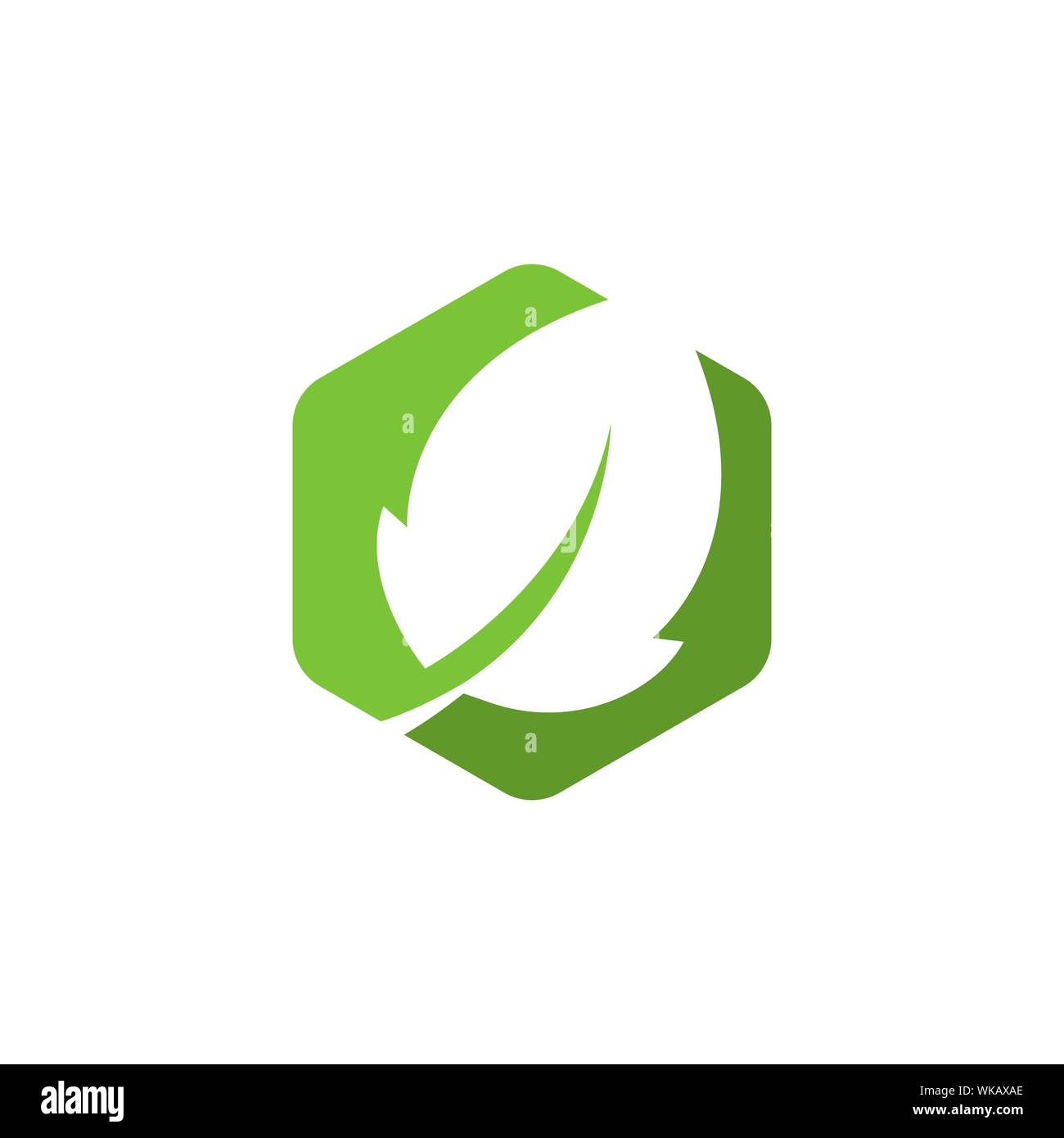 Leaf graphic design template vector isolated illustration Stock Vector ...