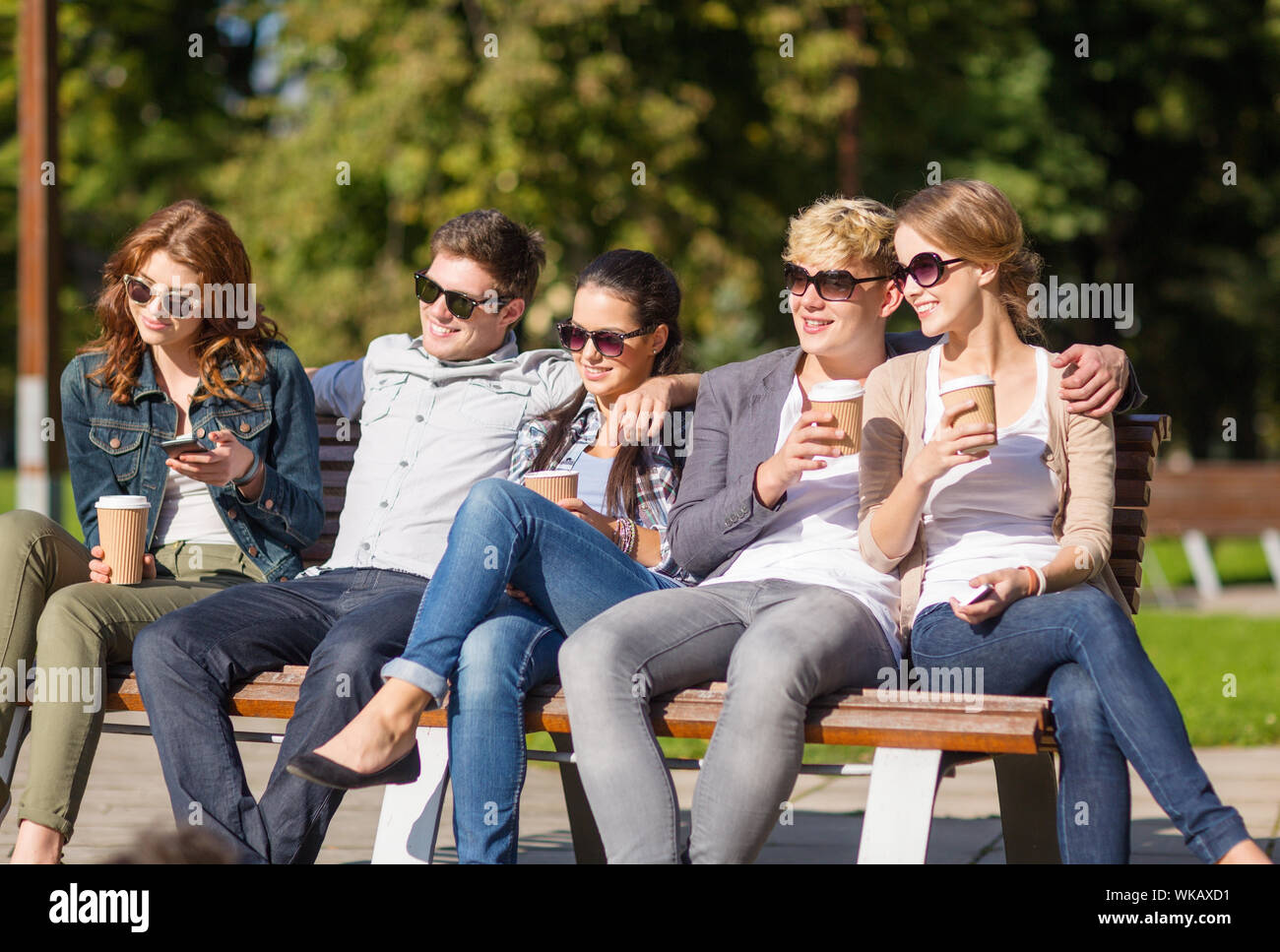 Young People Hanging Out