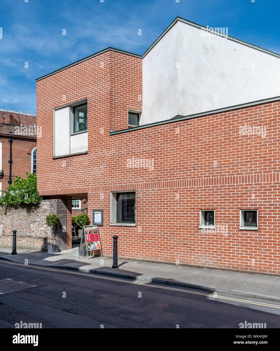 Pallant House Gallery in Chichester. The original Queen Anne house has ...