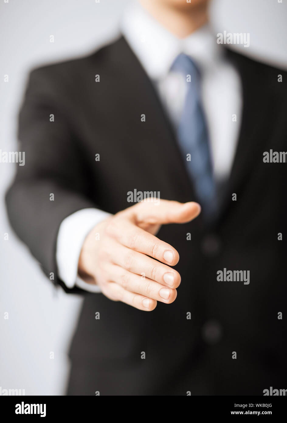 Ready to give handshake hi-res stock photography and images - Alamy
