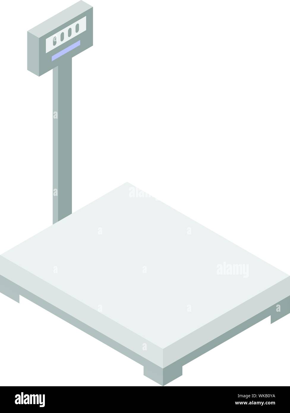 Digital scales icon, isometric style Stock Vector Image & Art - Alamy