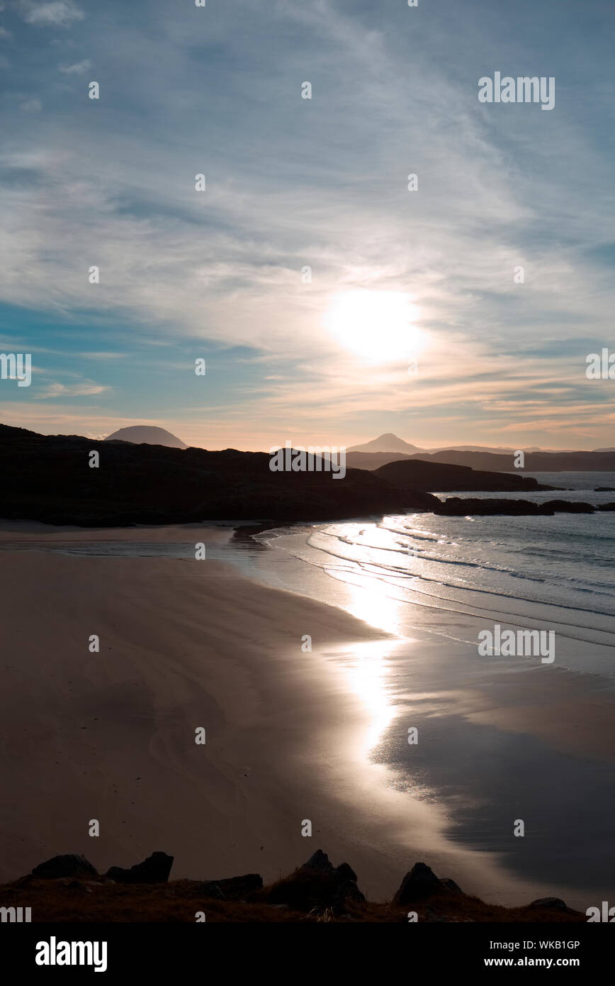 Polin Beach, Sutherland Stock Photo - Alamy