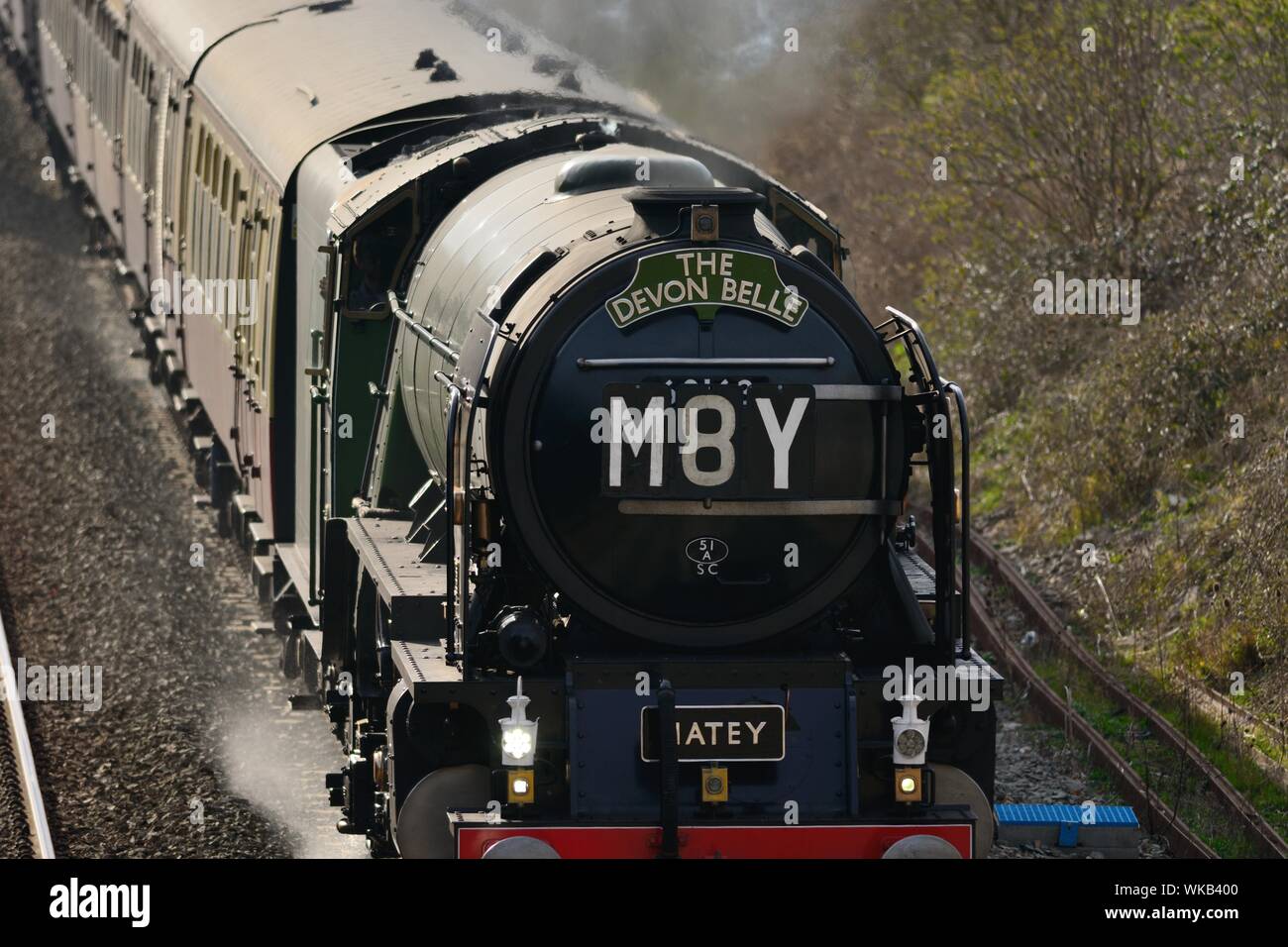 Steam on the move hi-res stock photography and images - Alamy