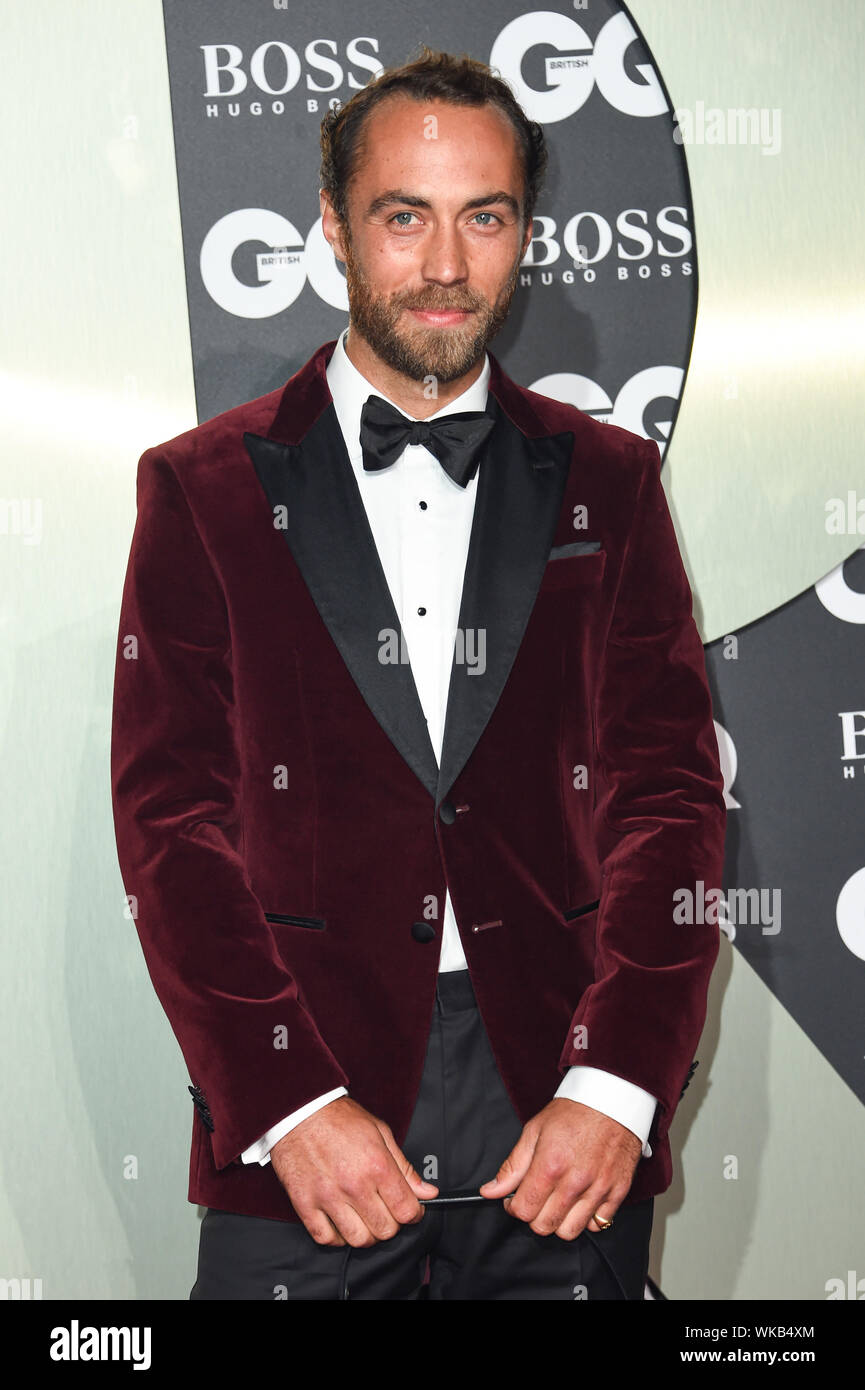 James Middleton arriving at the GQ Men of the Year Awards 2019 in ...