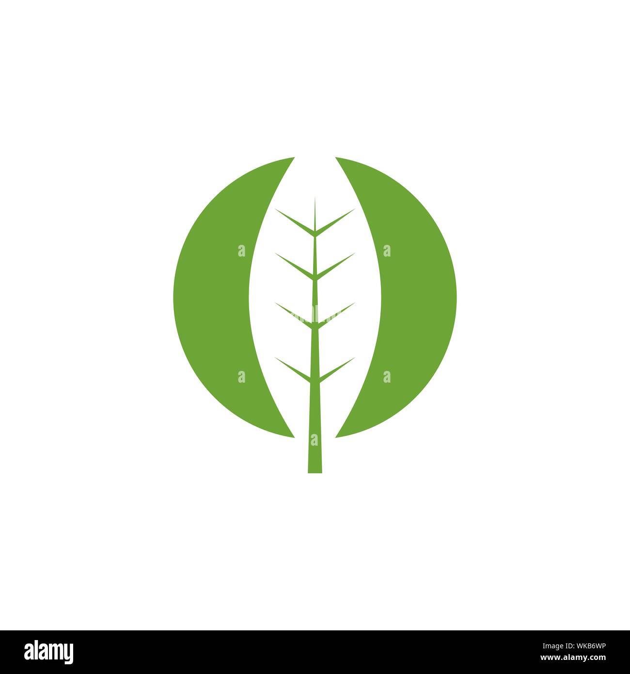 Leaf graphic design template vector isolated illustration Stock Vector ...