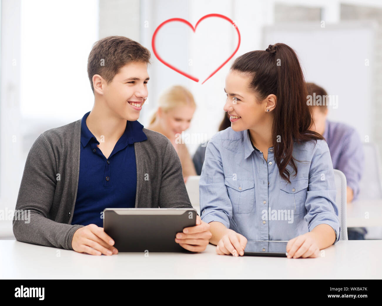 Two students classroom presentation hi-res stock photography and images ...
