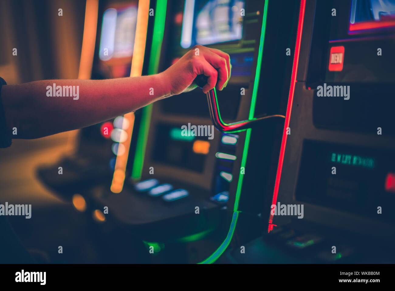 Playing machine hi-res stock photography and images - Alamy