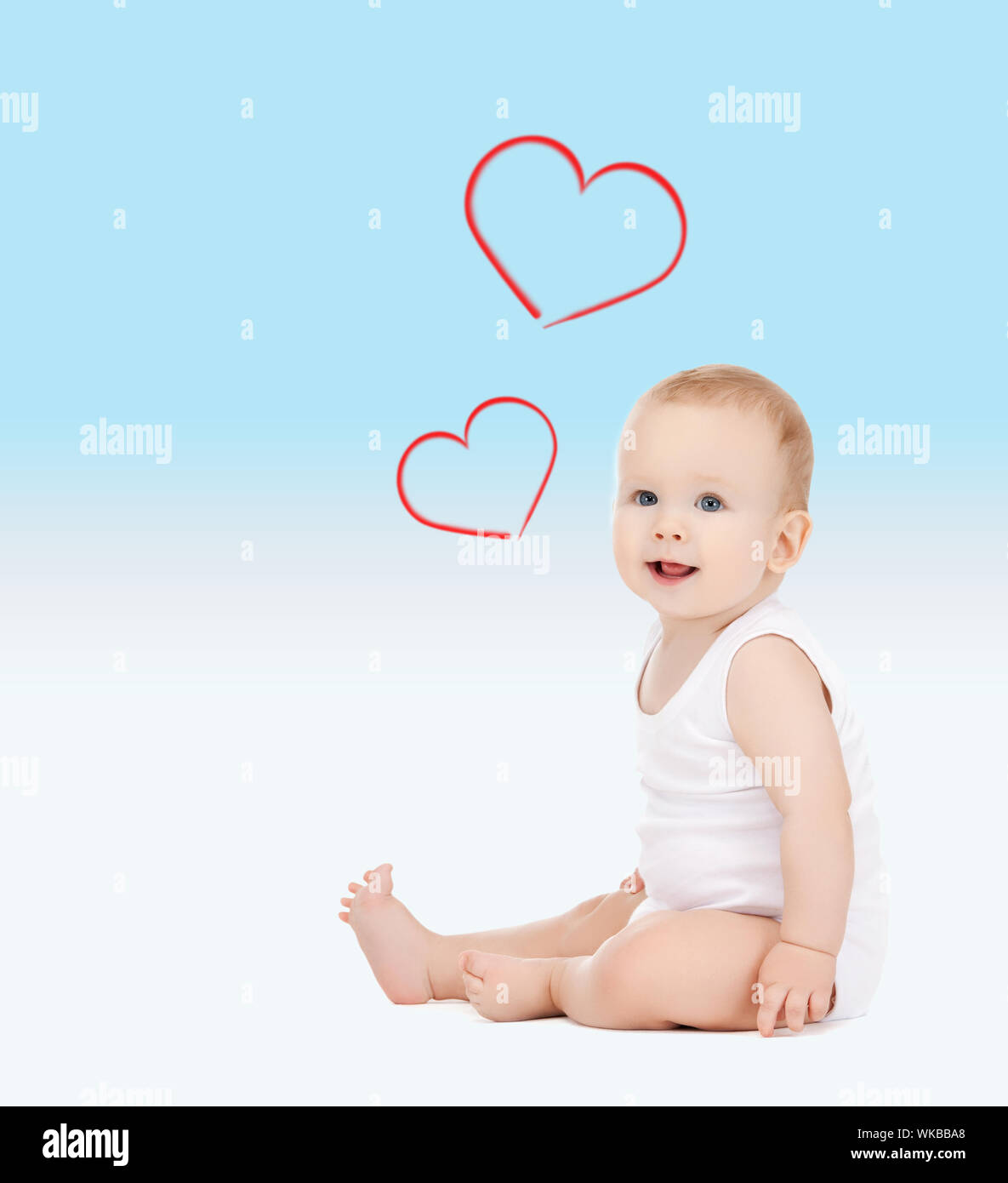 adorable smiling baby Stock Photo - Alamy