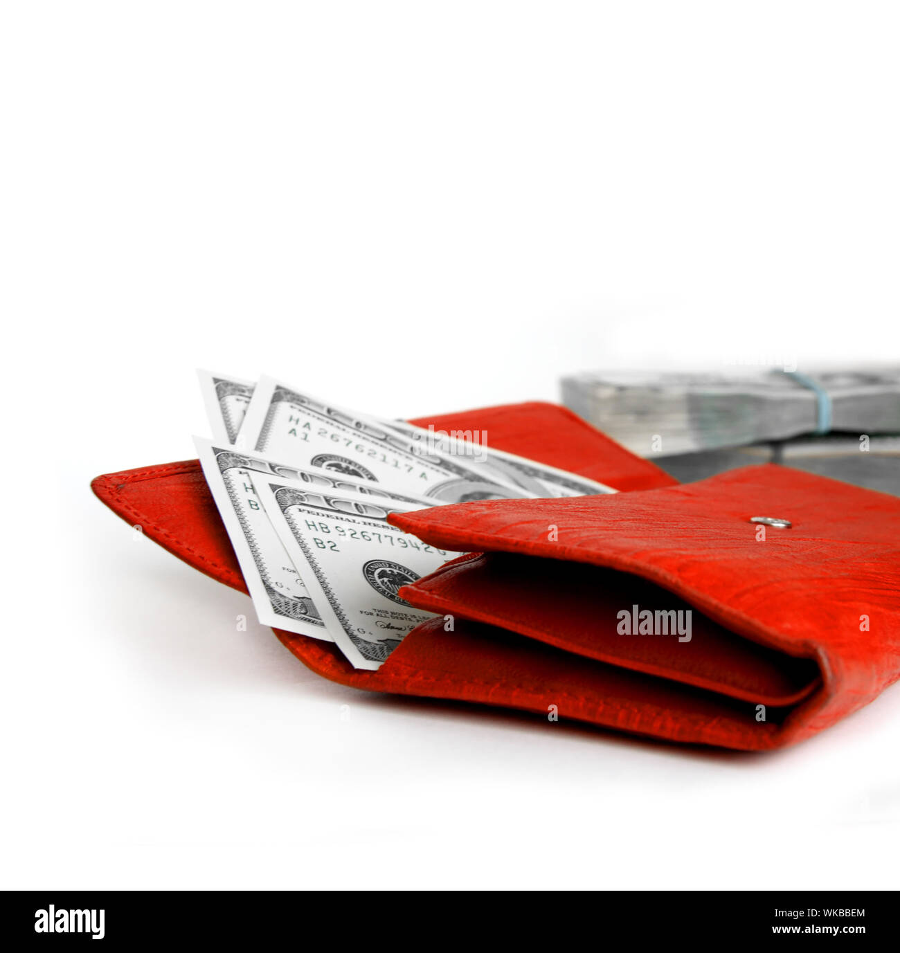 Money wallet red happy hi-res stock photography and images - Alamy