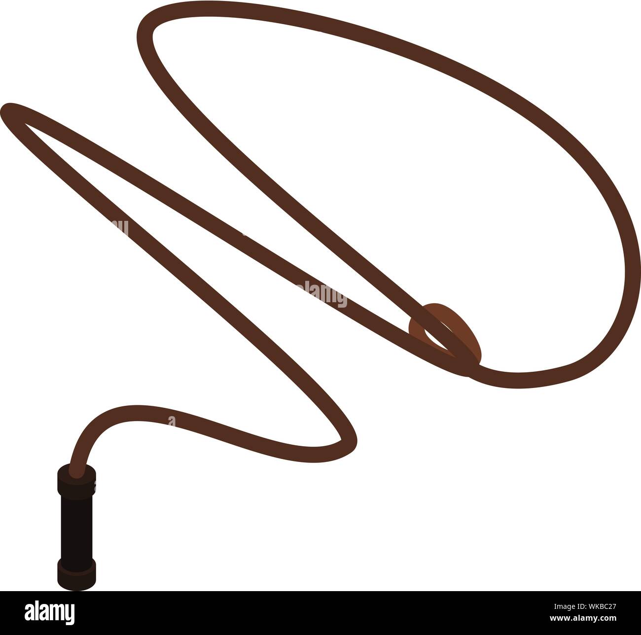 Cowboy lasso icon, isometric style Stock Vector Image & Art - Alamy