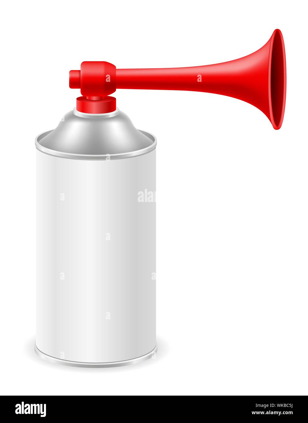 air horn for rescue sos or sports signals vector illustration vector ...