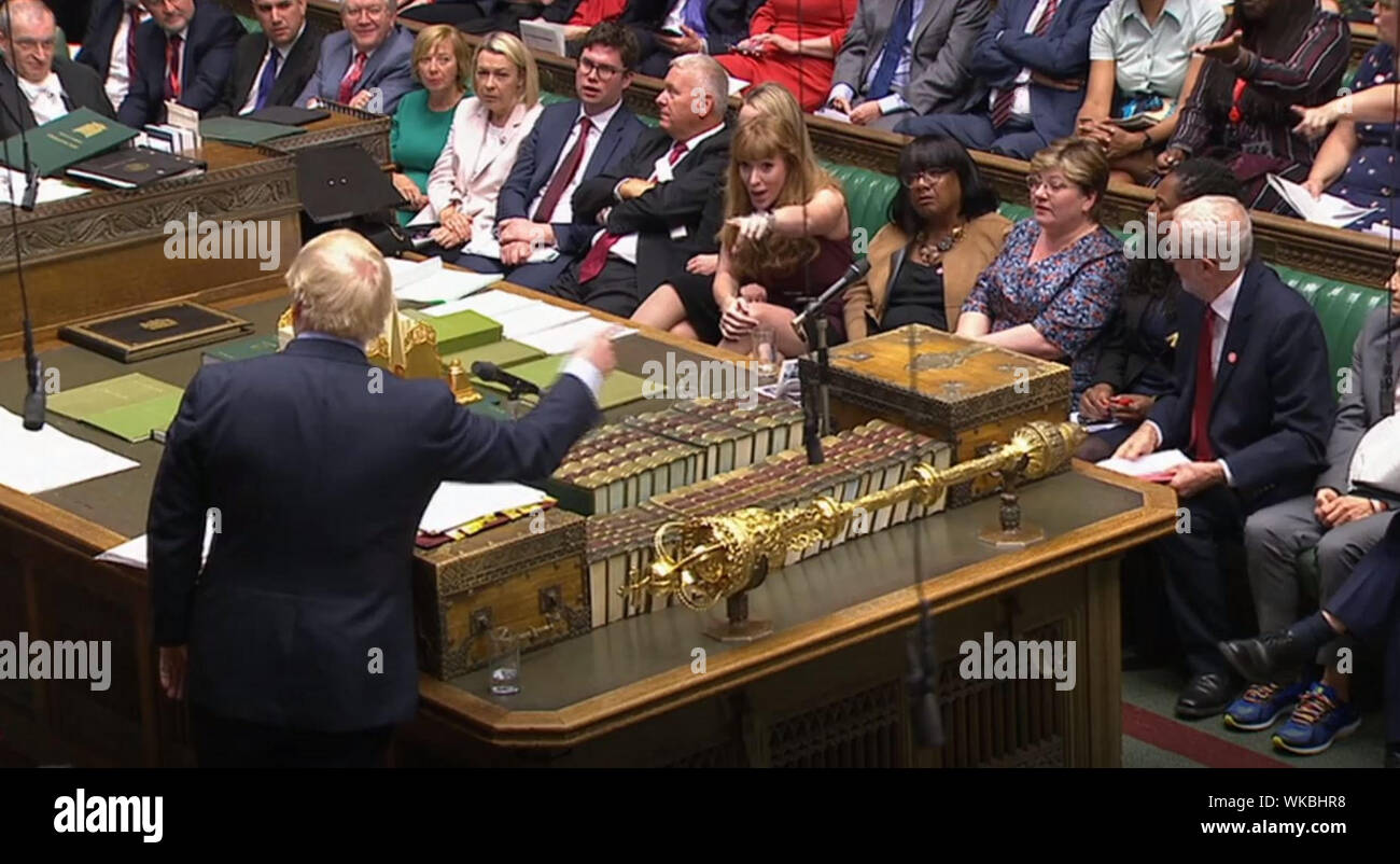 Angela rayner boris johnson hi-res stock photography and images - Alamy