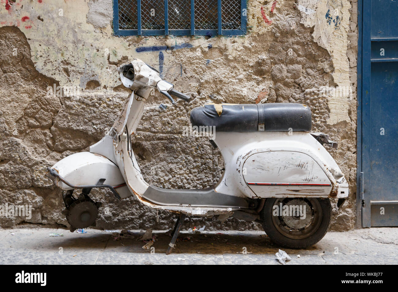 Broken scooter hi-res stock photography and images - Alamy