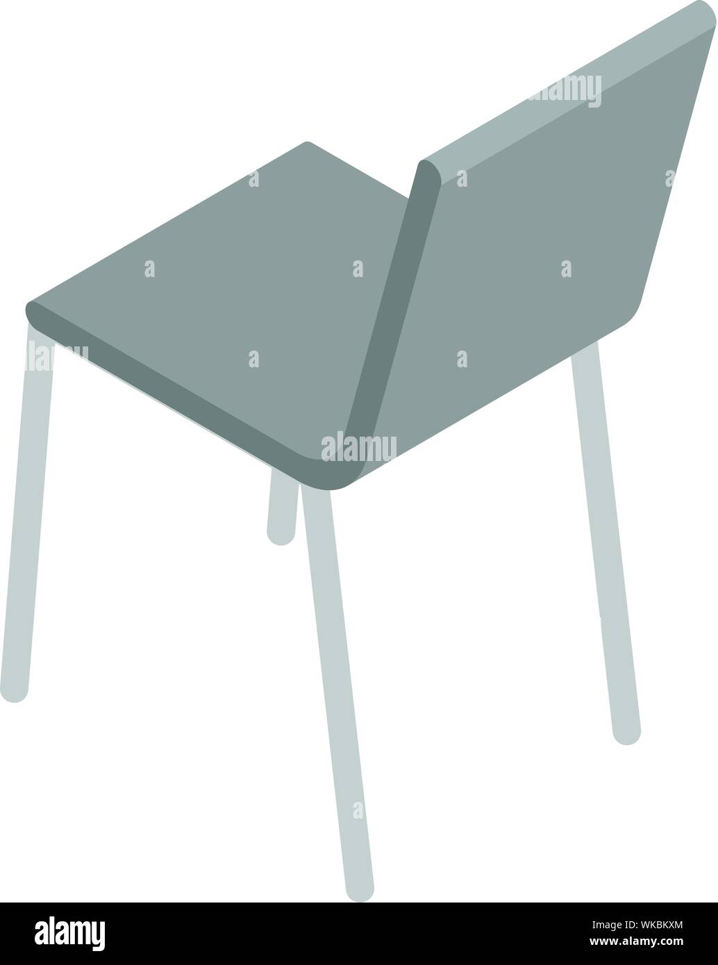 Folding chair side empty Stock Vector Images - Alamy