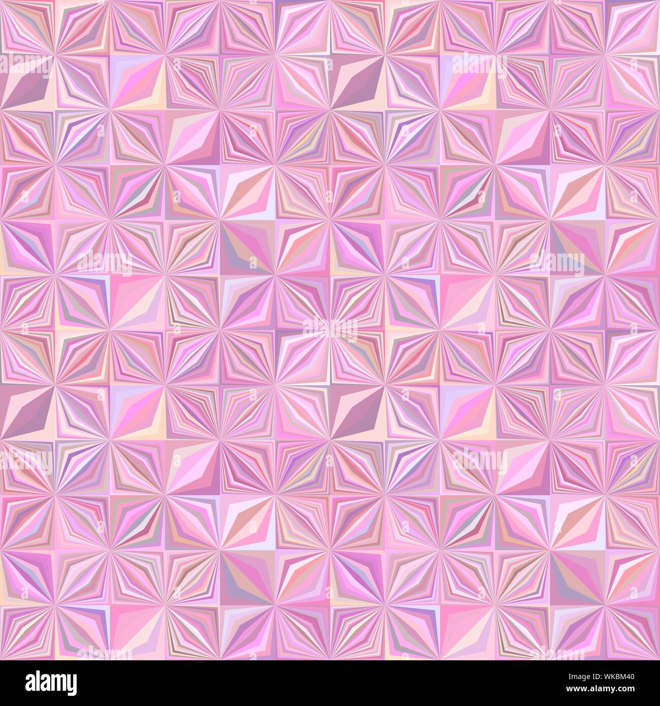 Pink geometric stripe pattern - vector mosaic tile background ...
