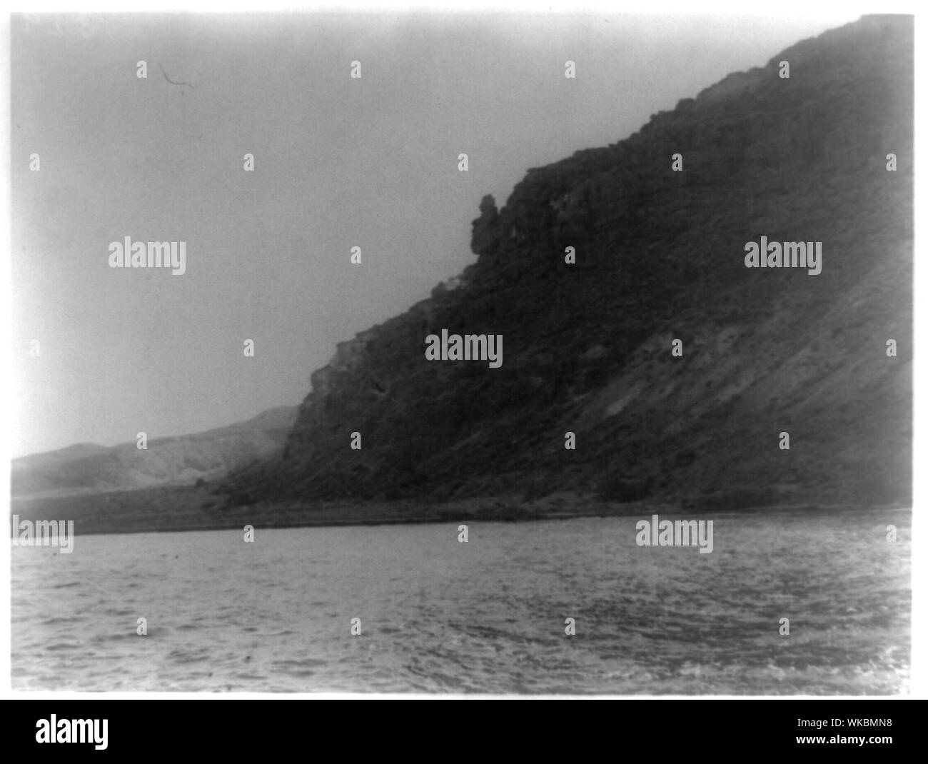 Jebel Usdum precipitous cliffs of solid rock-salt Stock Photo - Alamy