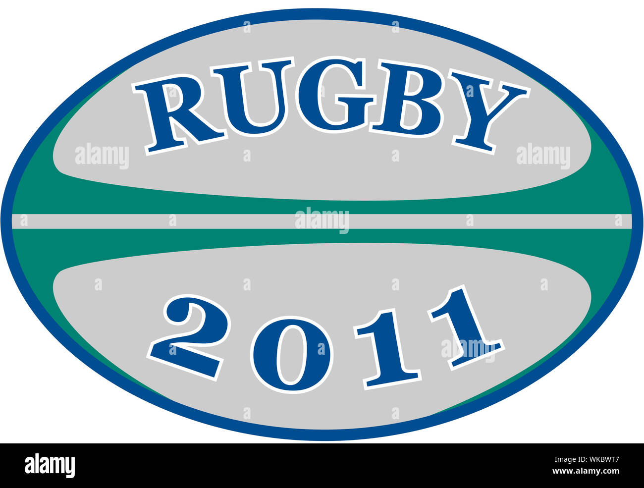 Illustration rugby ball words hi-res stock photography and images - Alamy