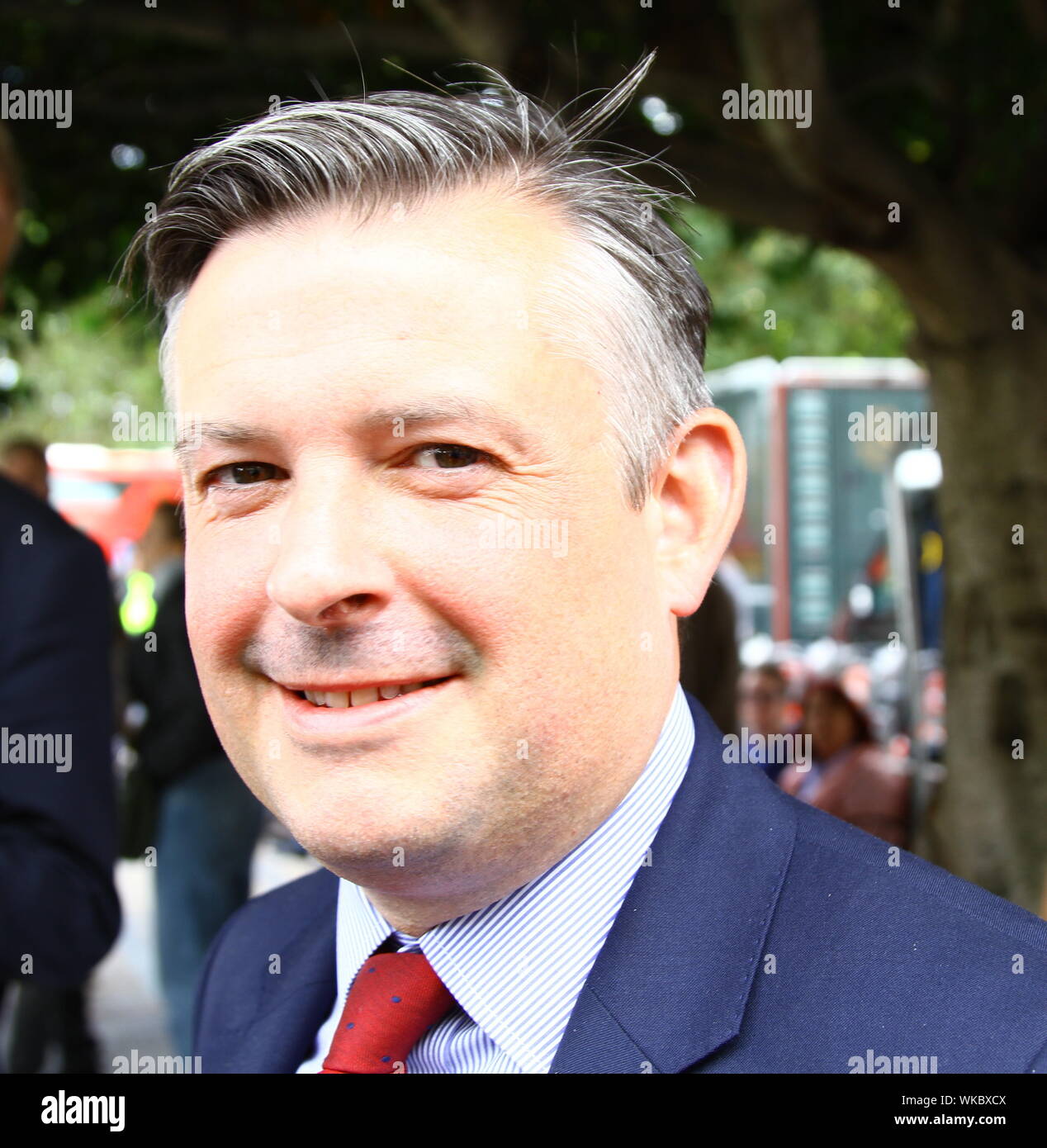 JOHNATHAN ASHWORTH MP PICTURED AT COLLEGE GREEN, WESTMINSTER ON 3RD ...