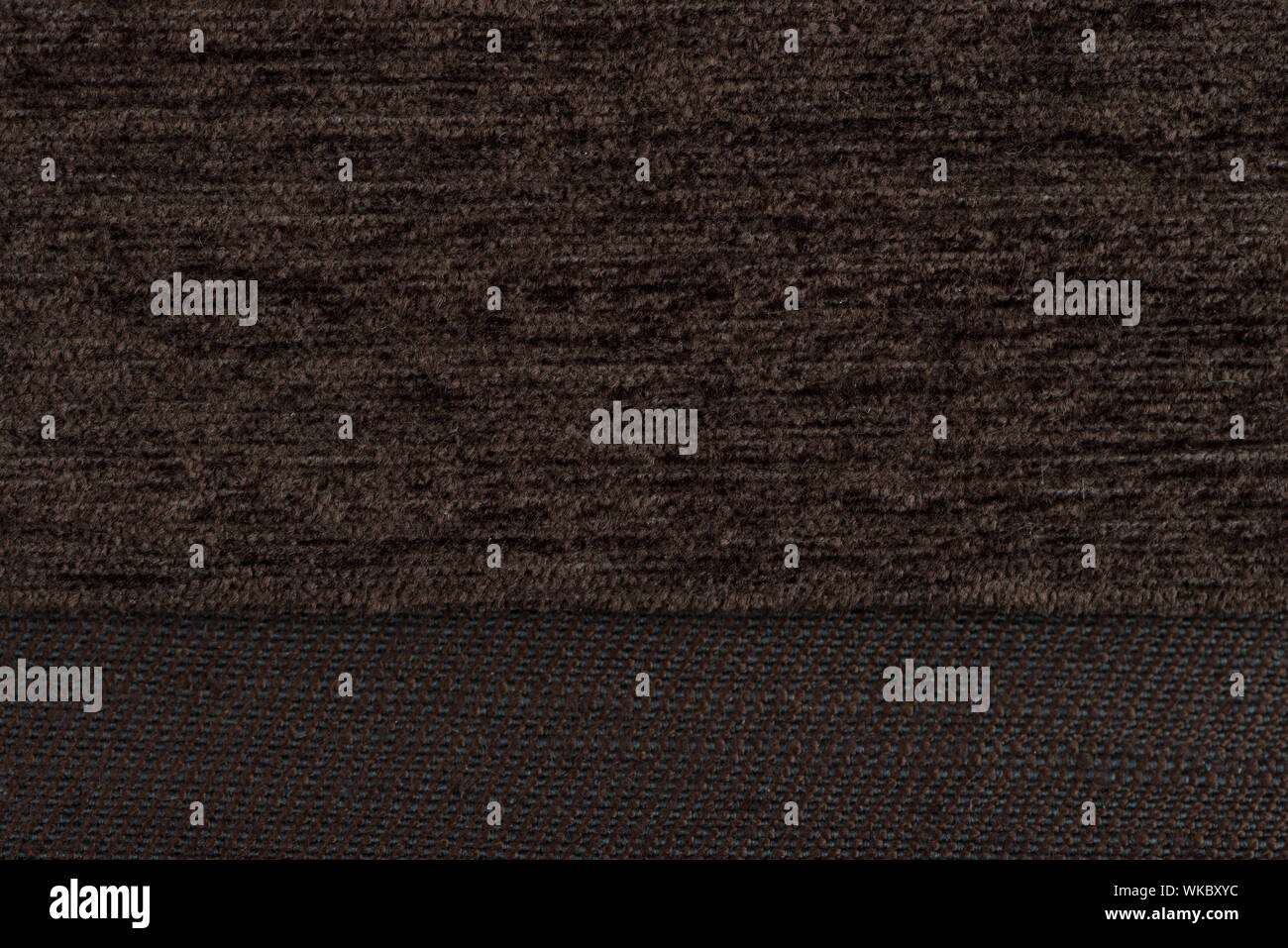 Closeup detail of brown fabric texture background Stock Photo - Alamy