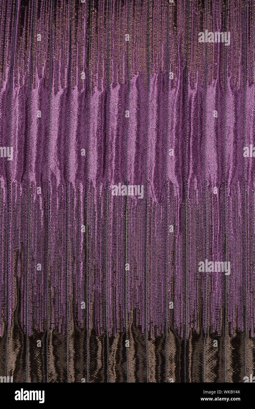 Closeup detail of purple fabric texture background Stock Photo - Alamy
